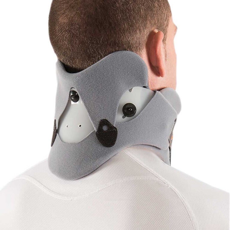 Collarín cervical bivalvo con apoyo occipitomentoniano - Boticamed